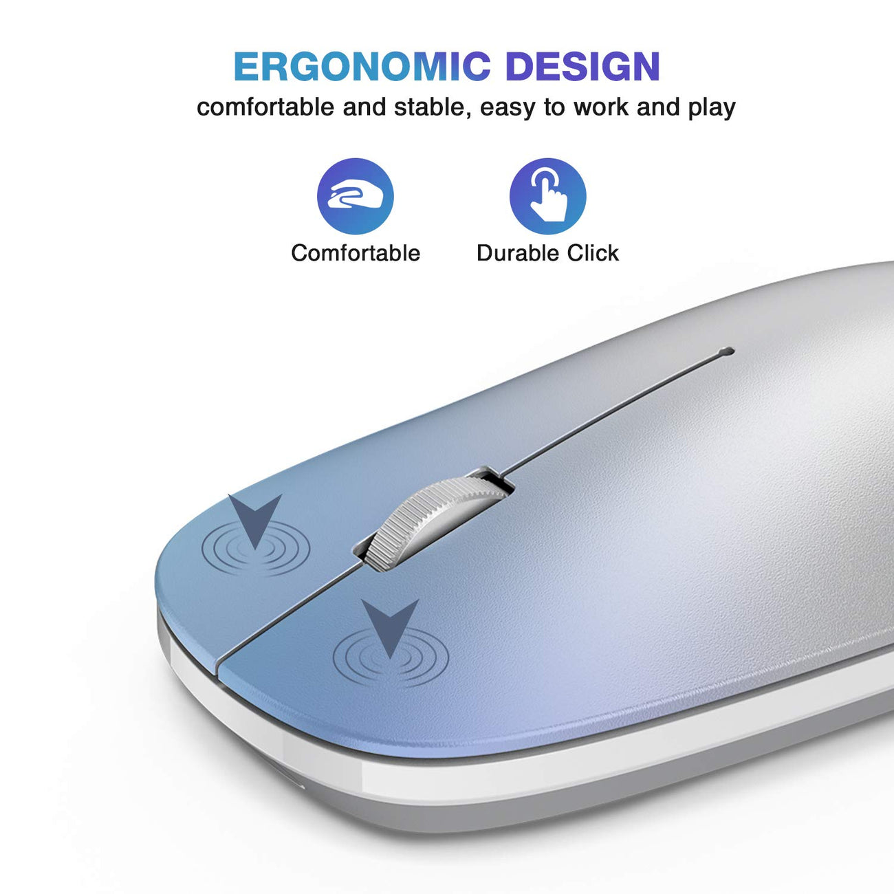 Bluetooth Mouse, 3 Adjustable DPI, M503 | OMOTON