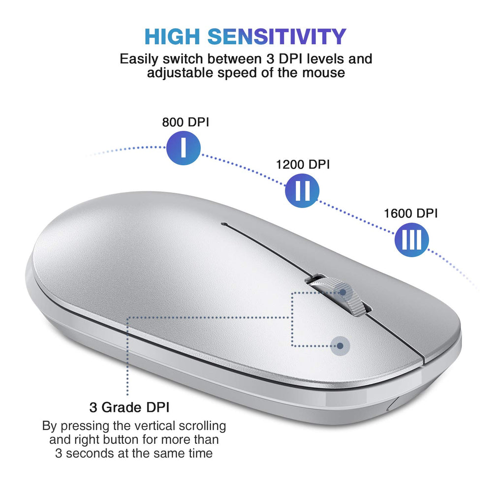 Bluetooth Mouse, 3 Adjustable DPI, M503 | OMOTON