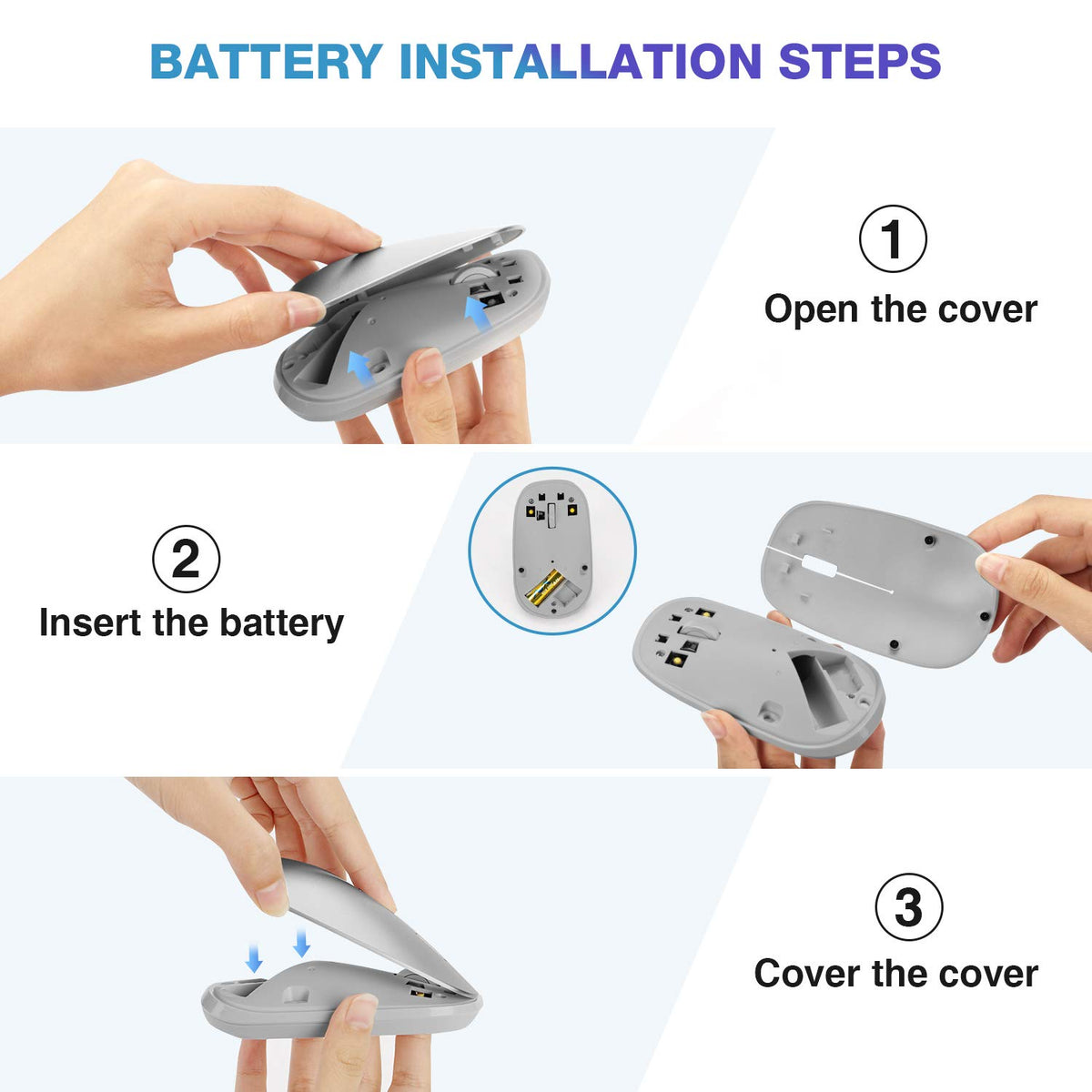 Bluetooth Mouse, 3 Adjustable DPI, M503 | OMOTON