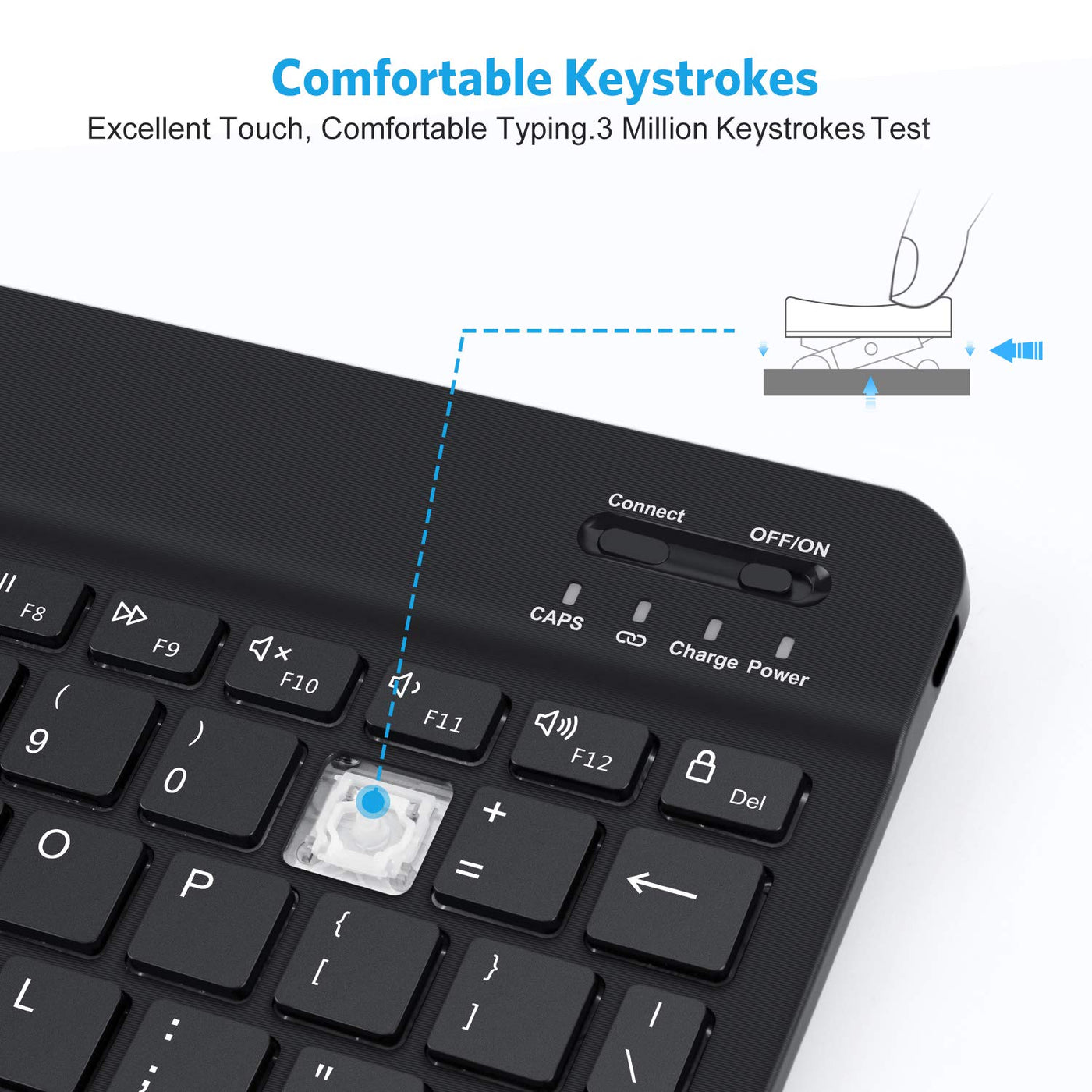 Ergonomic Bluetooth Keyboard, KB505 | OMOTON